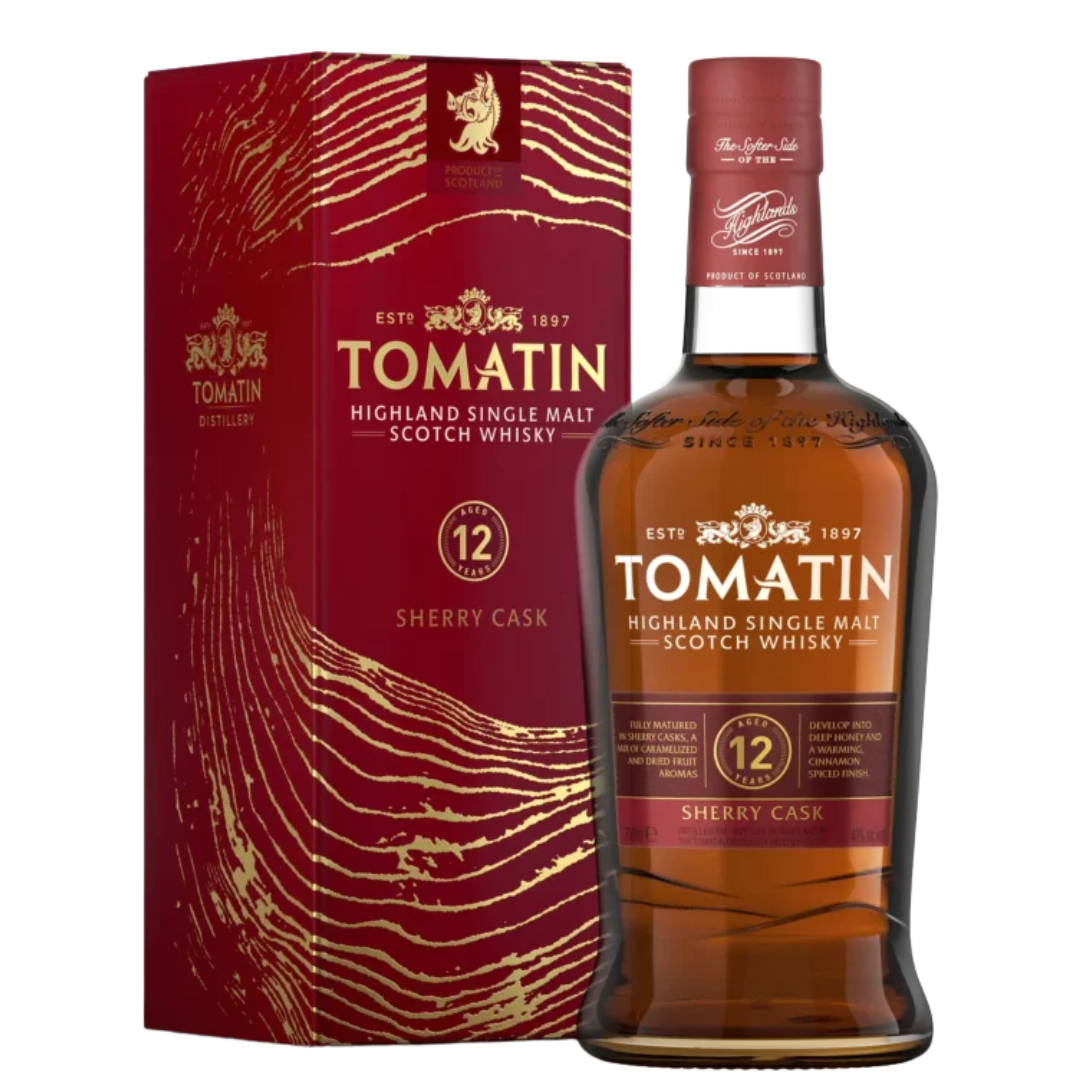 Tomatin 12 Year Old Sherry Cask – The Spirits Embassy