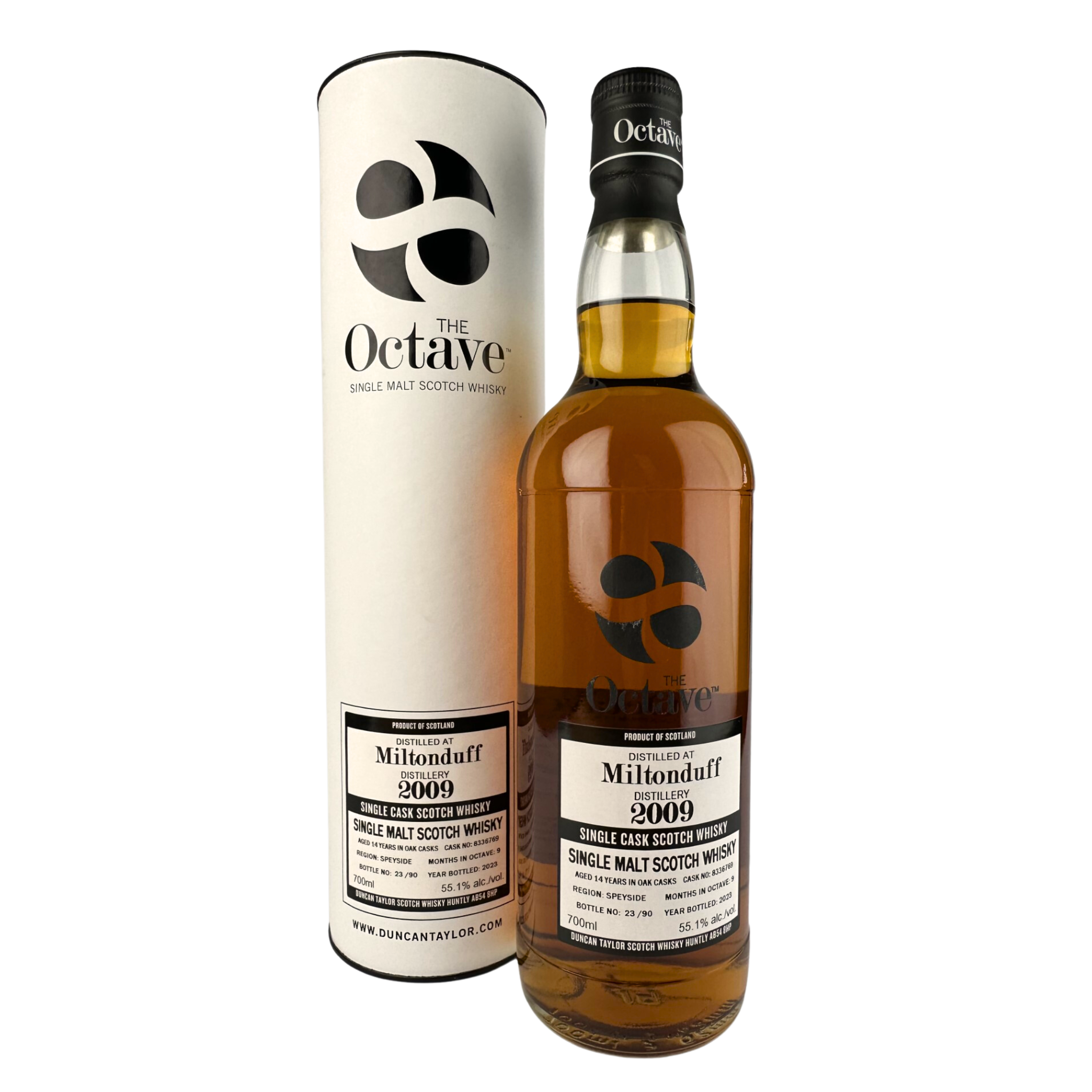 The Octave Miltonduff 2009, 14 Year Old – The Spirits Embassy