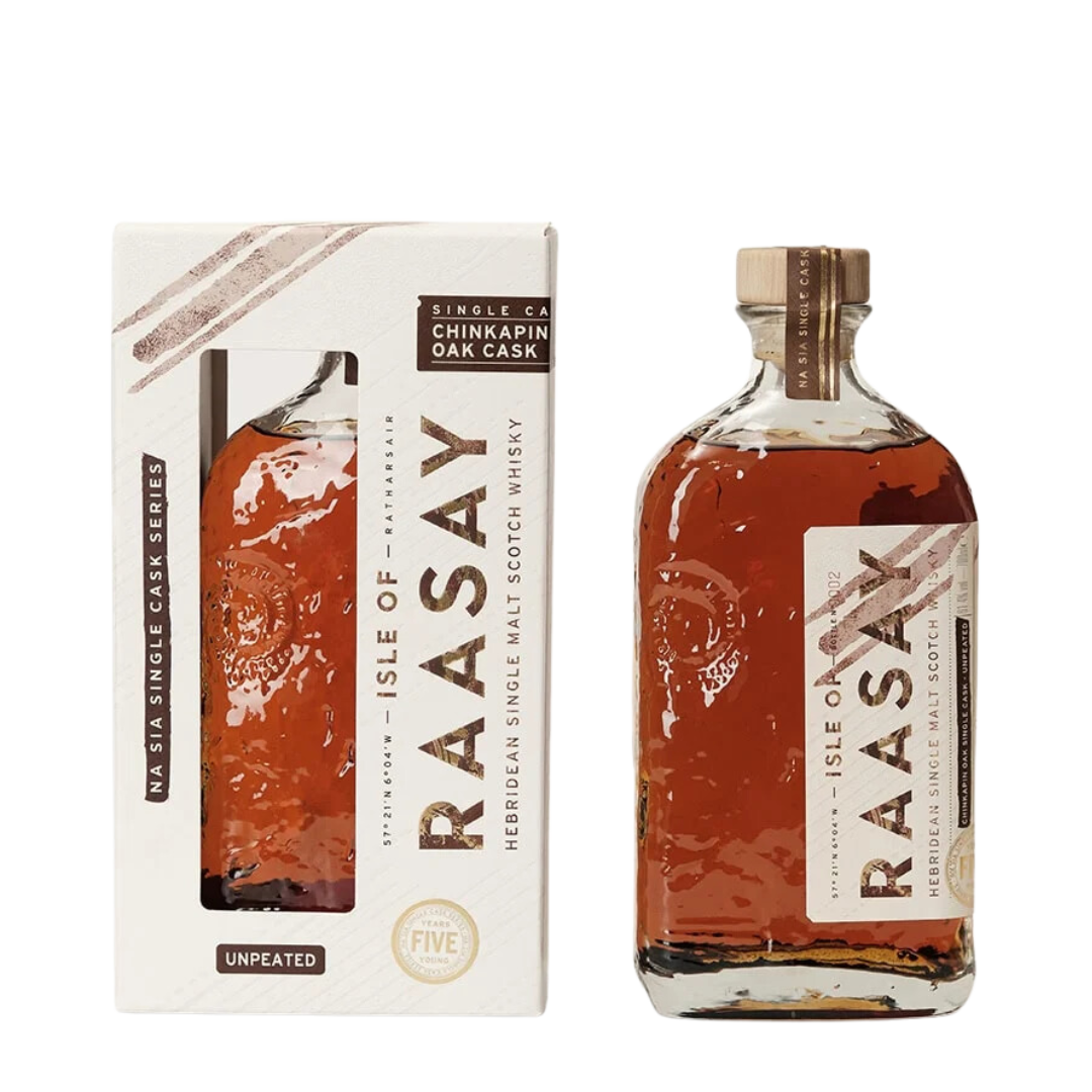 Isle of Raasay Single Cask Series – 5 Years Young – Unpeated Chinkapin ...