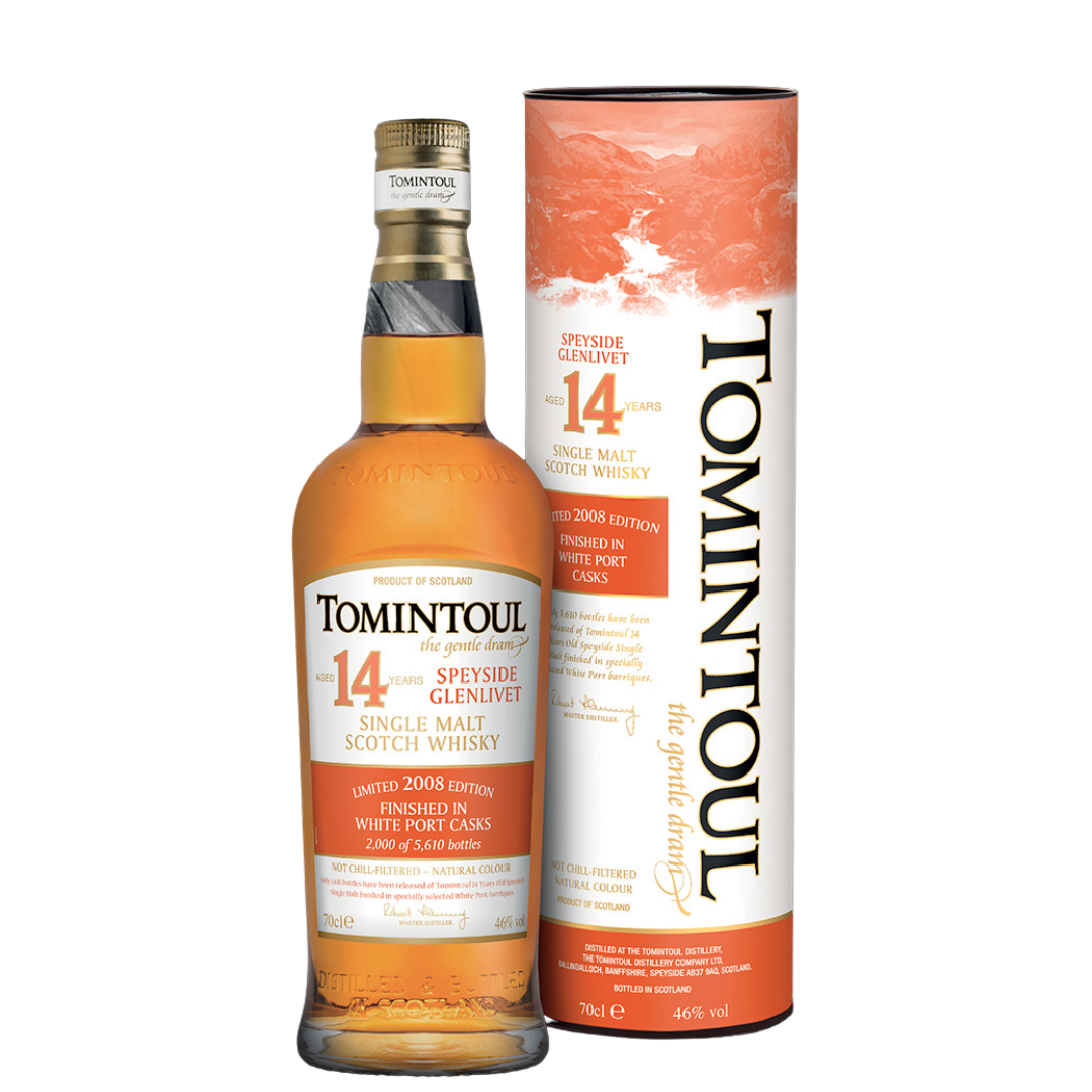 Tomintoul 14 Year Old, 2008 White Port Finish – The Spirits Embassy
