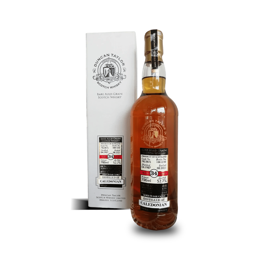 Rare Auld Grain Caledonian 1987 34 Year Old – The Spirits Embassy